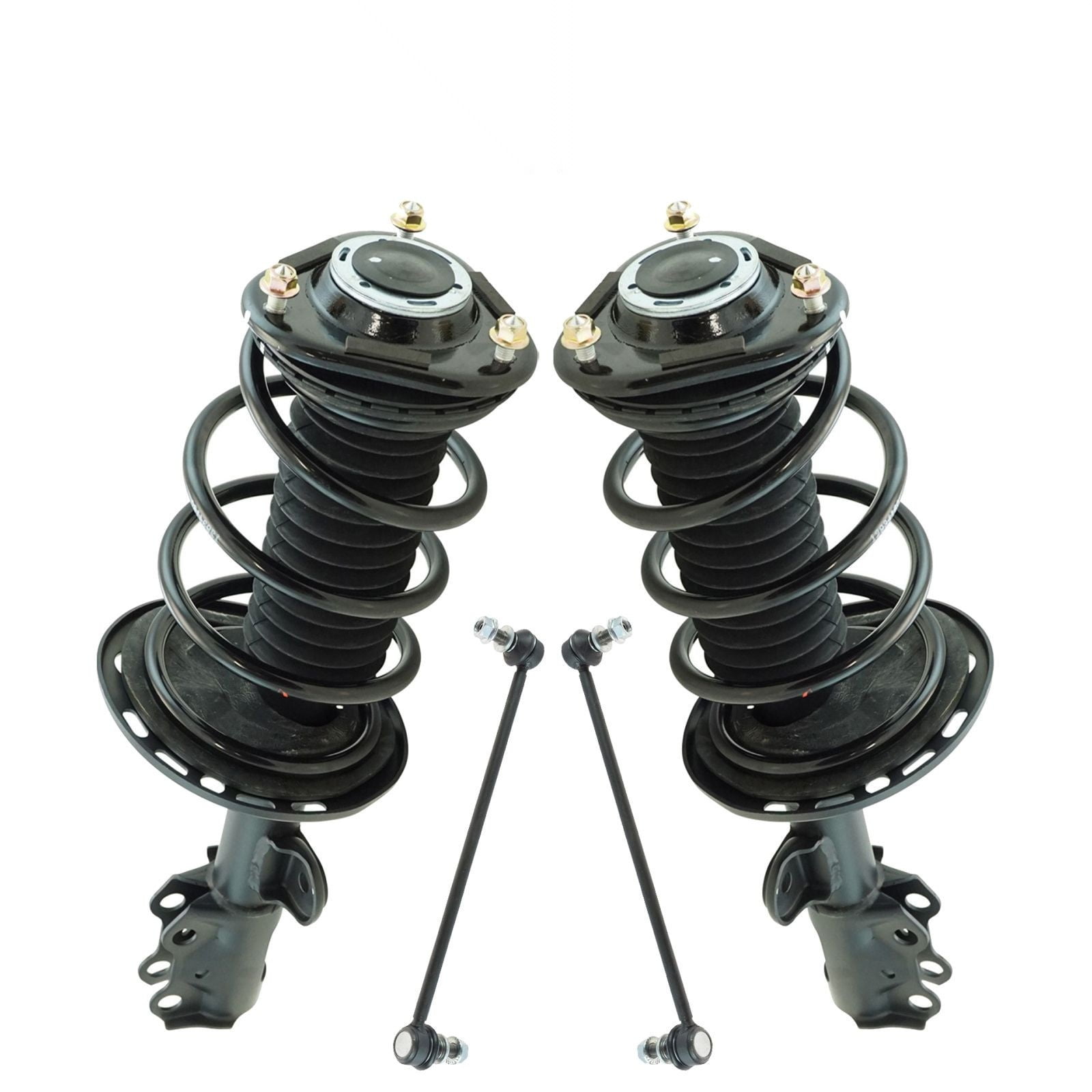 4 Piece Front Suspension Strut Assembly Sway Bar End Kit Set for Toyota ...