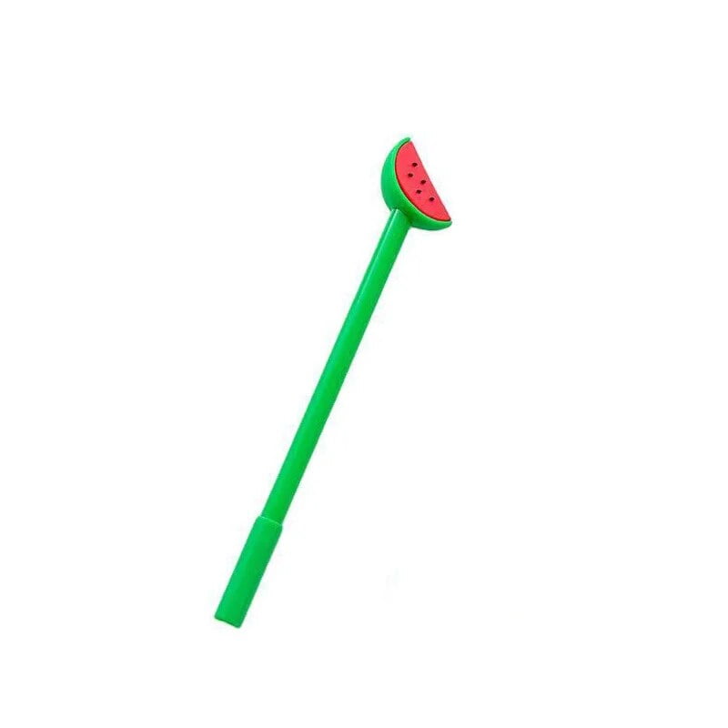 4 Piece Fruit Cute Stationery Gel Pen Creative Sweet Lemon Orange ...