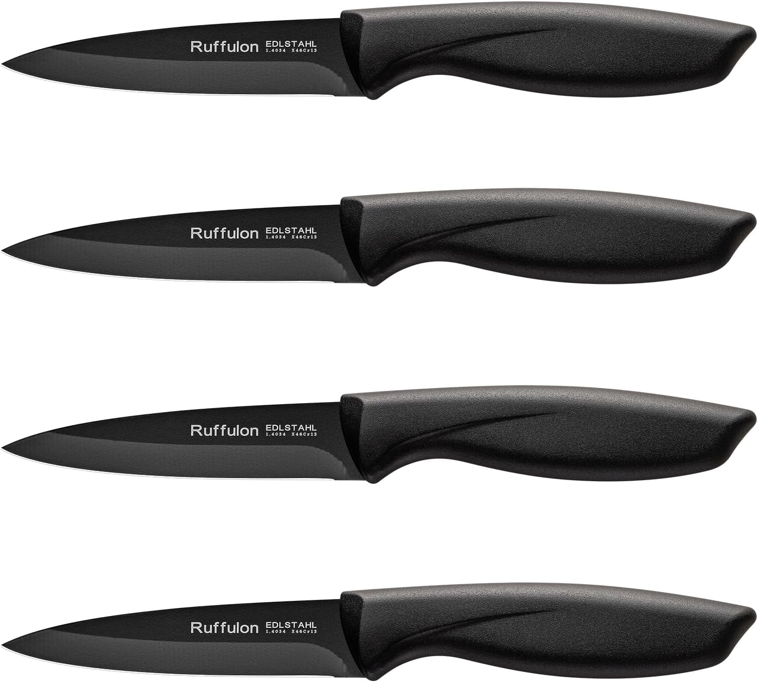 4-Piece Fruit Knife Set 7.88-inch stainless steel paring knife Straight ...