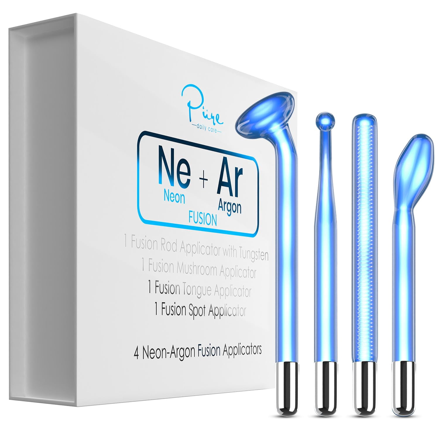 4-Piece Fusion Wand Acessory Set for Nuderma Wands - NOT Included ...