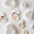 4-Piece Gourd-Shaped Polymer Clay Mold Set for Crafting and DIY ...