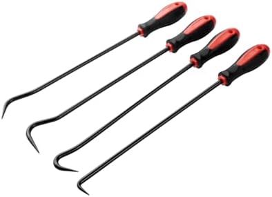 4-Piece Heavy-Duty Long Hook & Pick Set, Automotive Hose Removal Tools ...