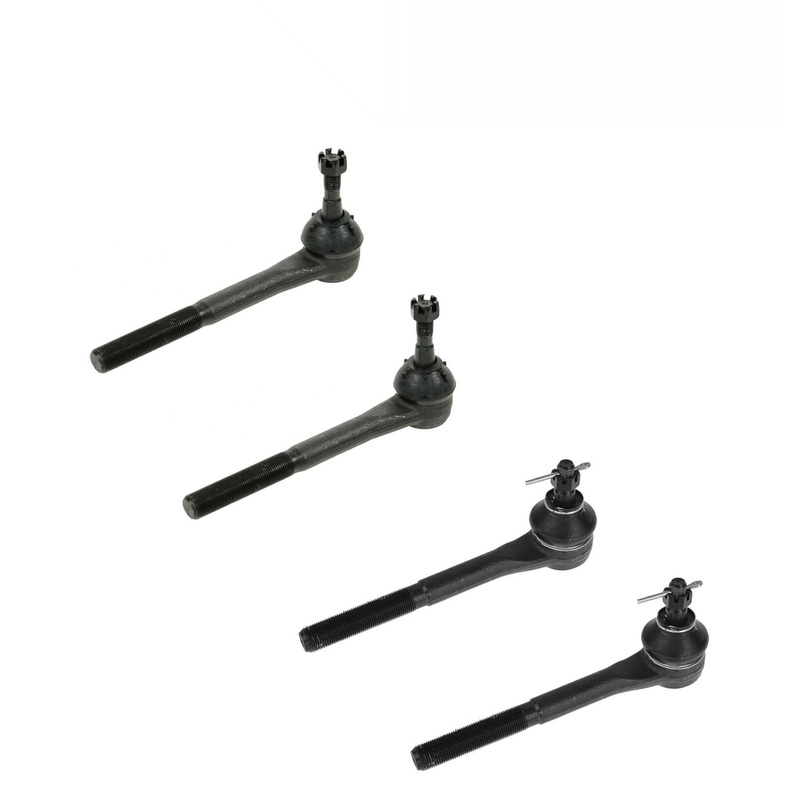 4 Piece Inner & Outer Tie Rod End Set for GMC 4WD [1988-2000] Trucks ...