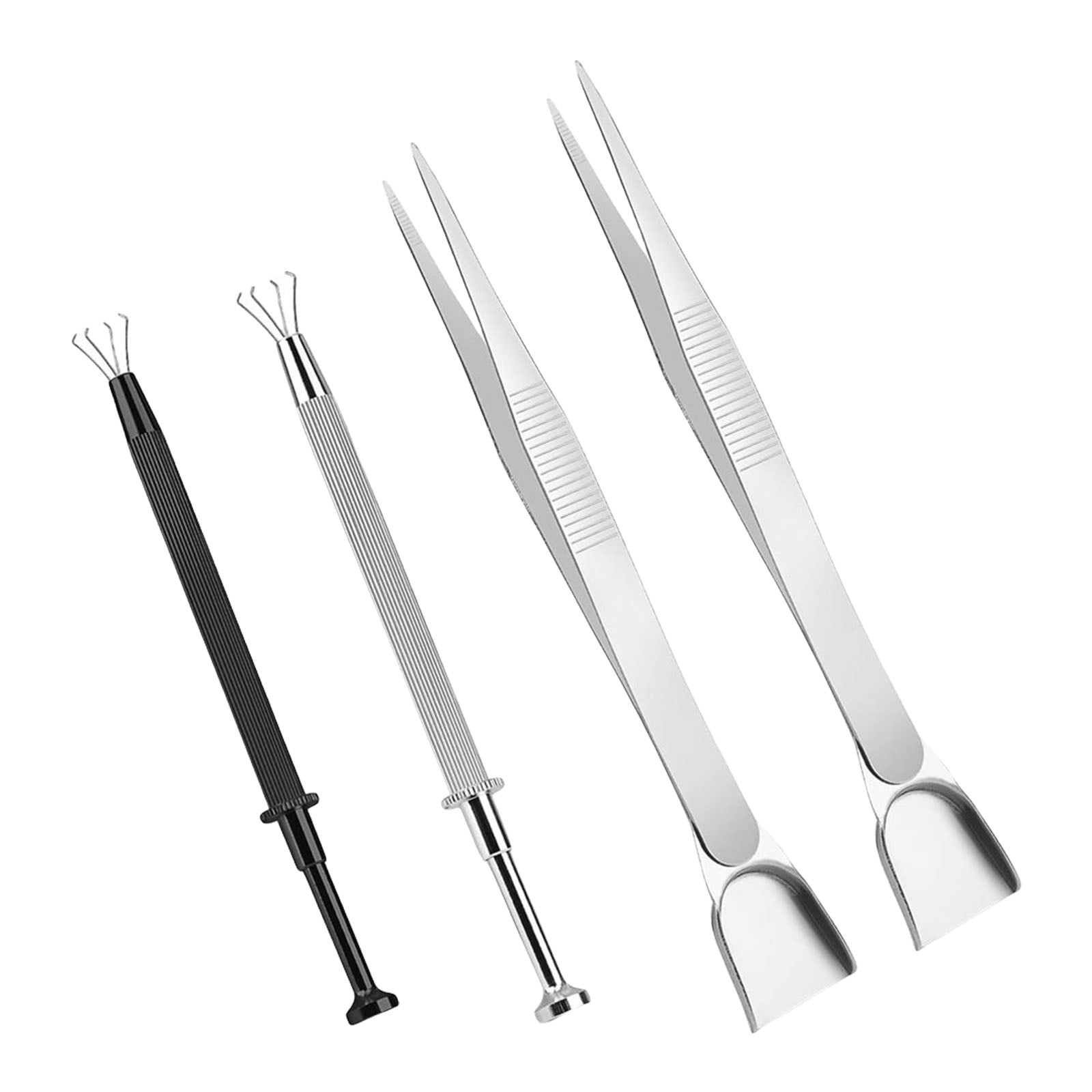 4 Piece Jewelry Pliers Set With Nonslip Grip For Precisions Crafting ...