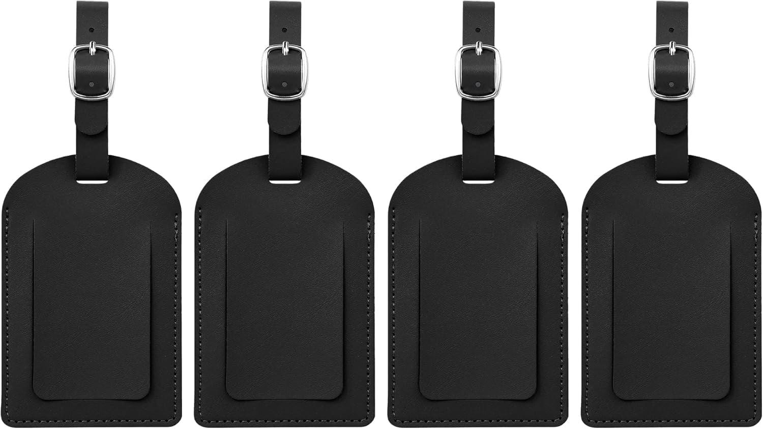 4-Piece Luggage Tags for Suitcase Travel Bag Labels Privacy Protection ...