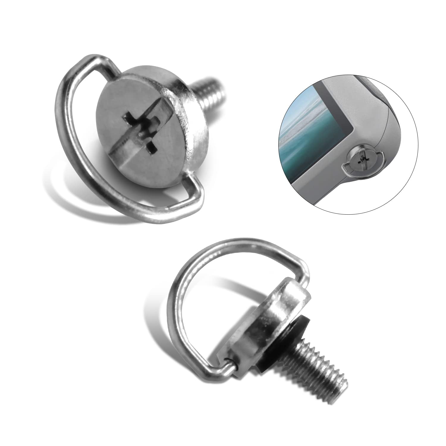 4 Piece M4 Camera Tripod Mounting Screws, Threaded Screw Camera Screw ...