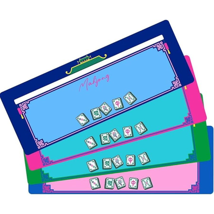 4-Piece Mahjong Tile Line Finder Set, Four-Color Beginner-Friendly ...