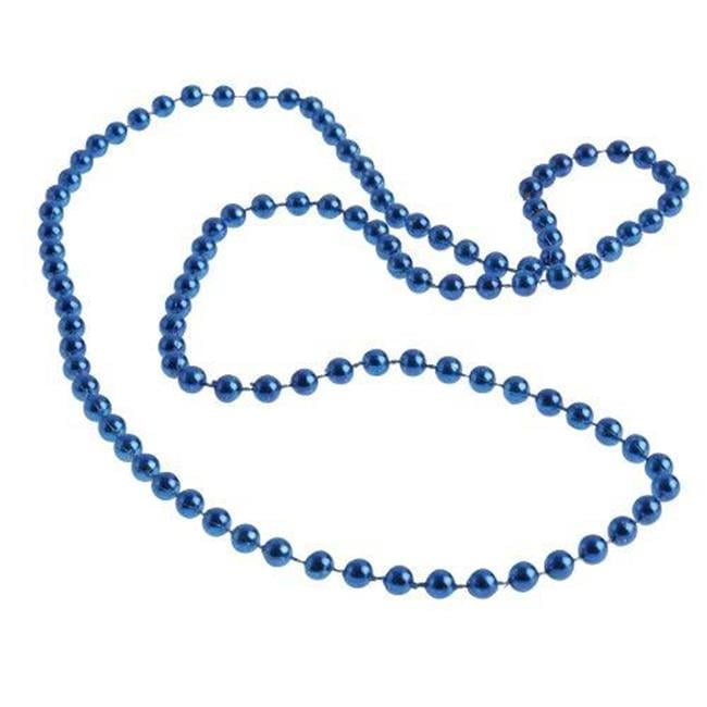 4 Piece Metallic Blue Beads - Hang Tag - Pack of 4 - Walmart.com