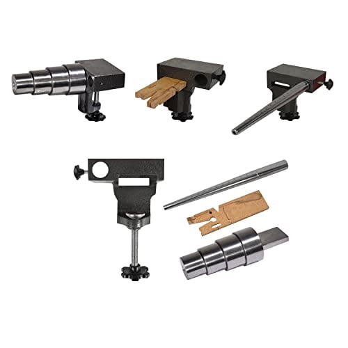 4-Piece Multi Mandrel Kit Set Oval with Stepped Mandrel V-Slot Bench ...