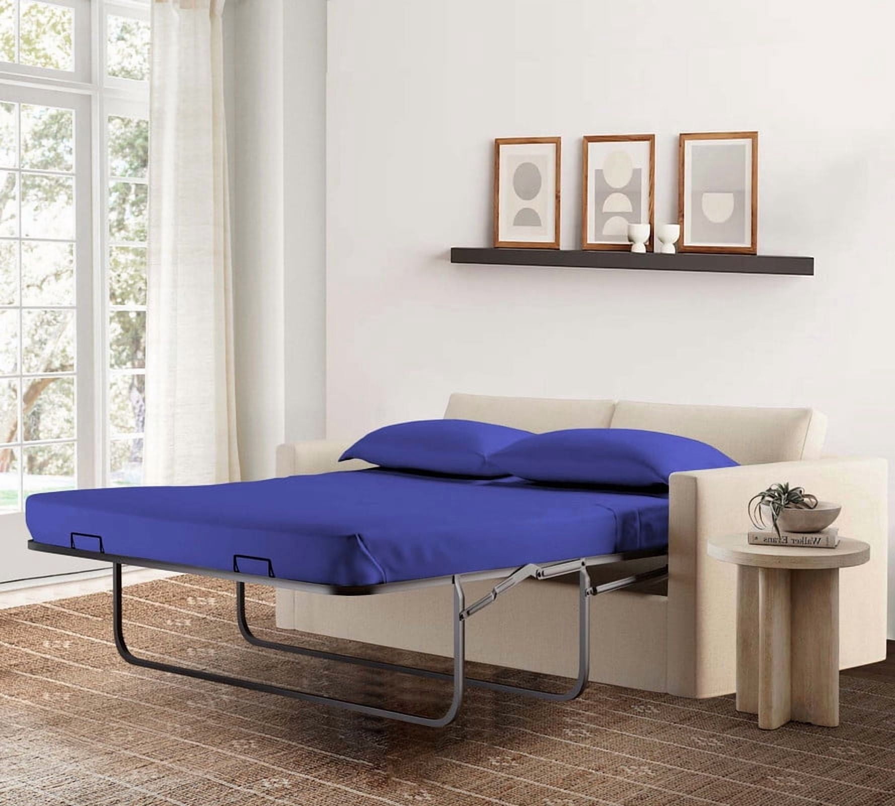 4-Piece Olympic Queen Sleeper Sofa Sheet Set, 100% Egyptian Cotton ...