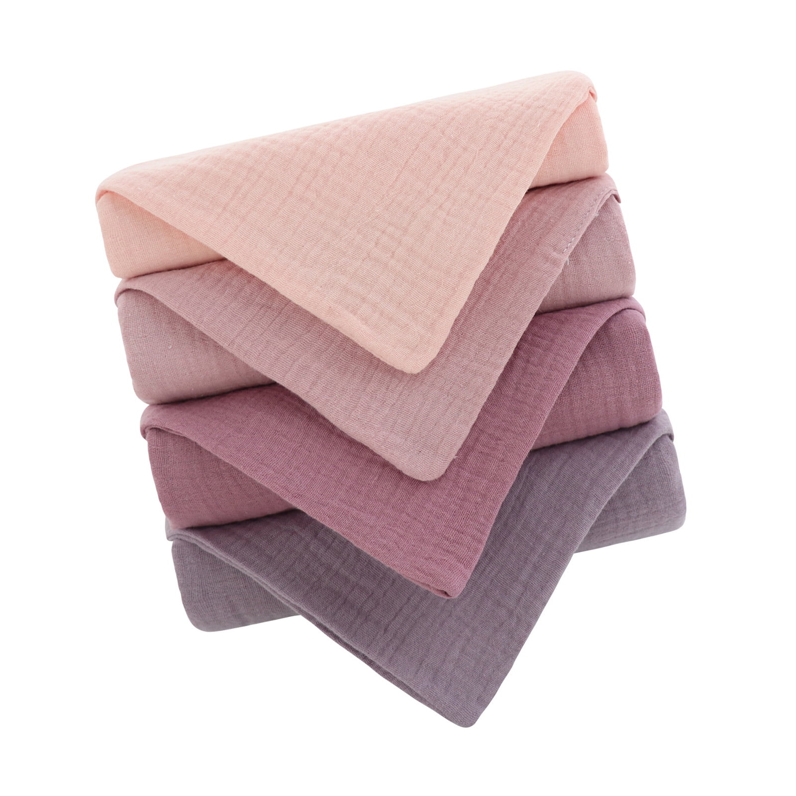 4-Piece Organic Cotton Infant Towels Gentle Set, Multiuse Washcloths ...