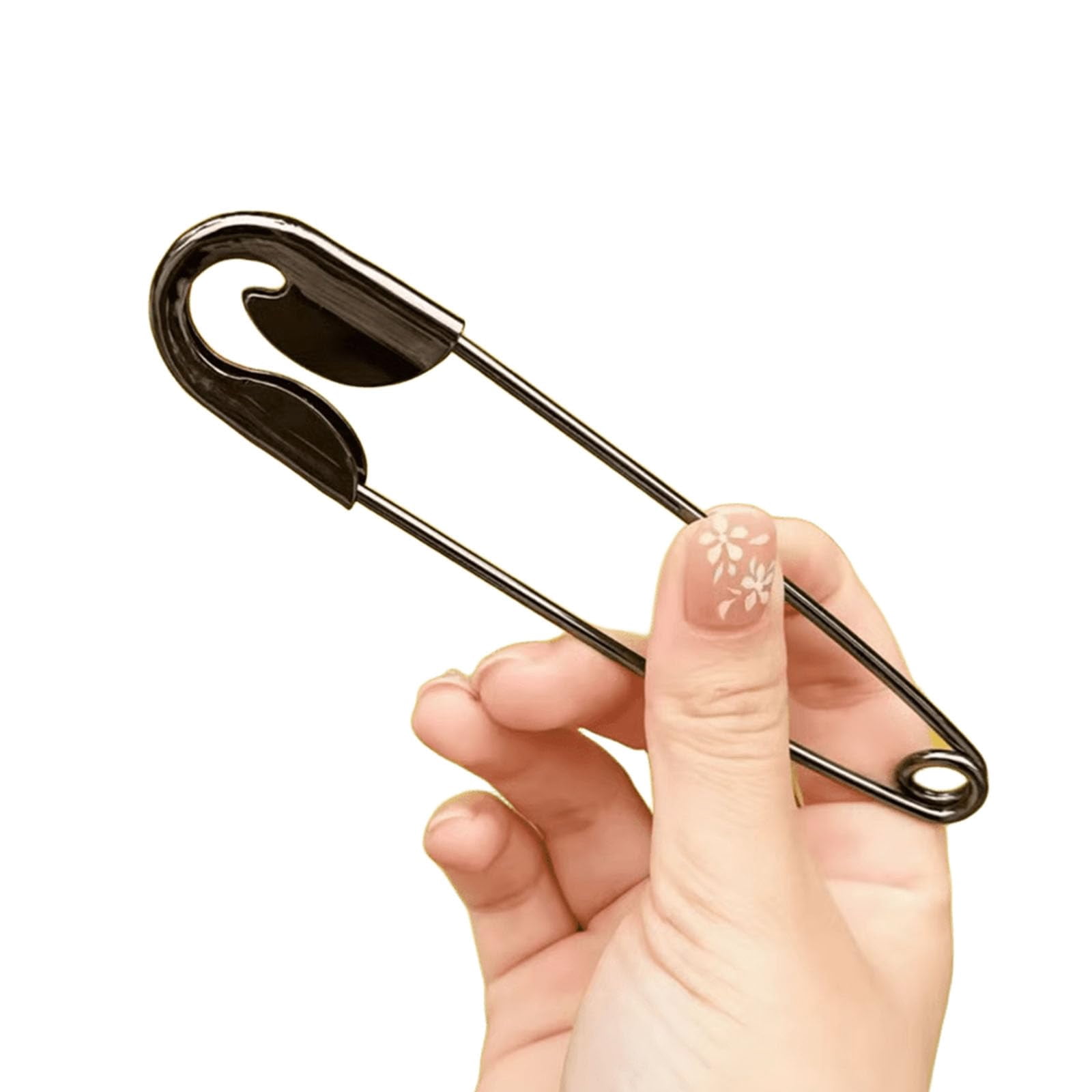 4 Piece Oversized Safety Pin Hair Clip, Funny Pin Shape Design Hair ...