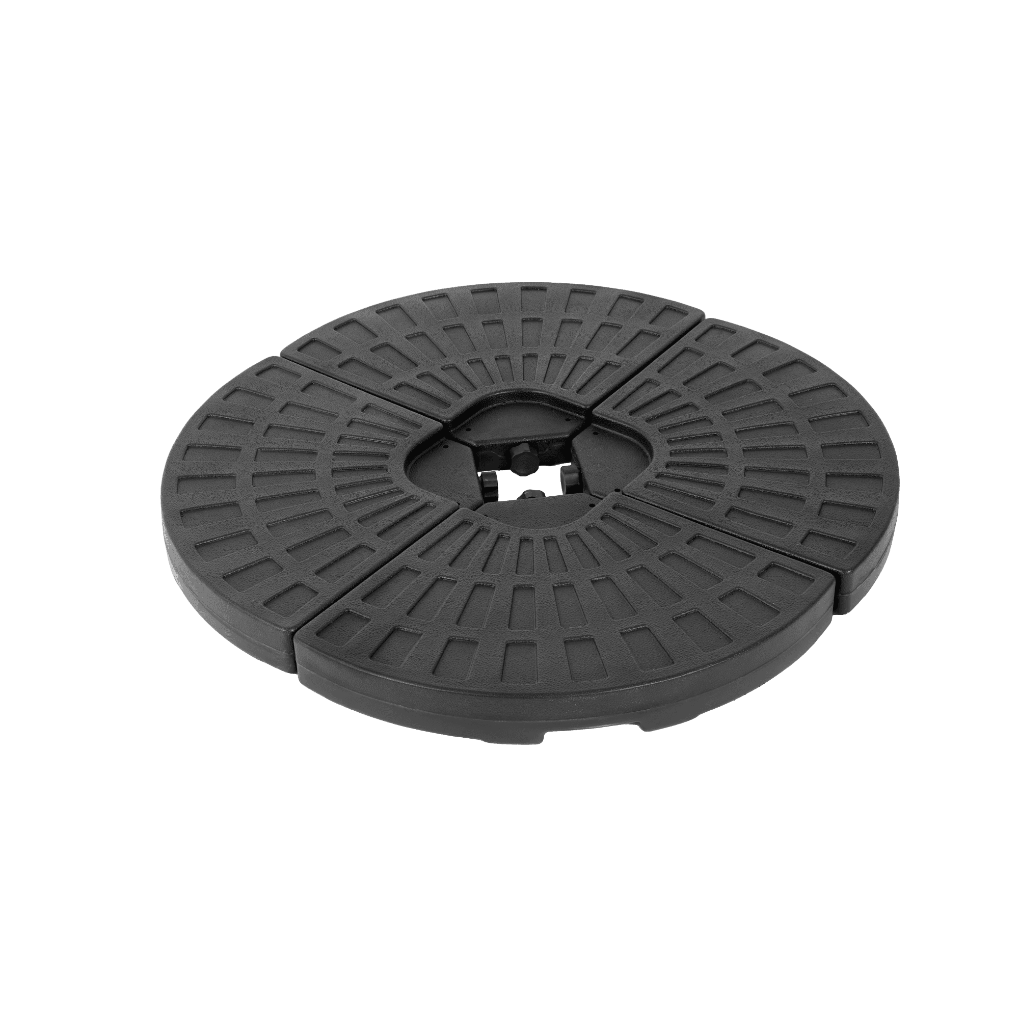 4 Piece Patio Umbrella Base,Heavy-Duty Sand Filled Patio Umbrella Base ...