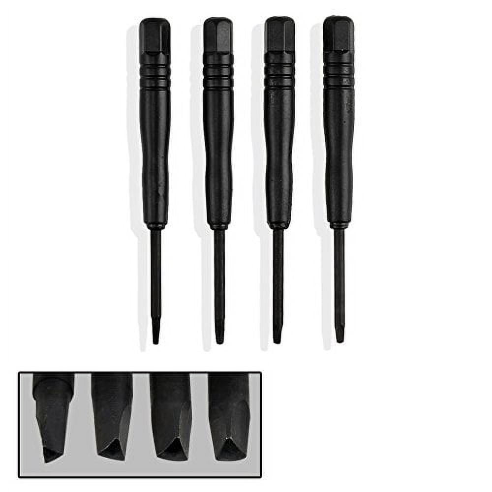 "4-Piece Precision Triangle Tip Screwdriver Set - 1.6 to 2.3mm ...