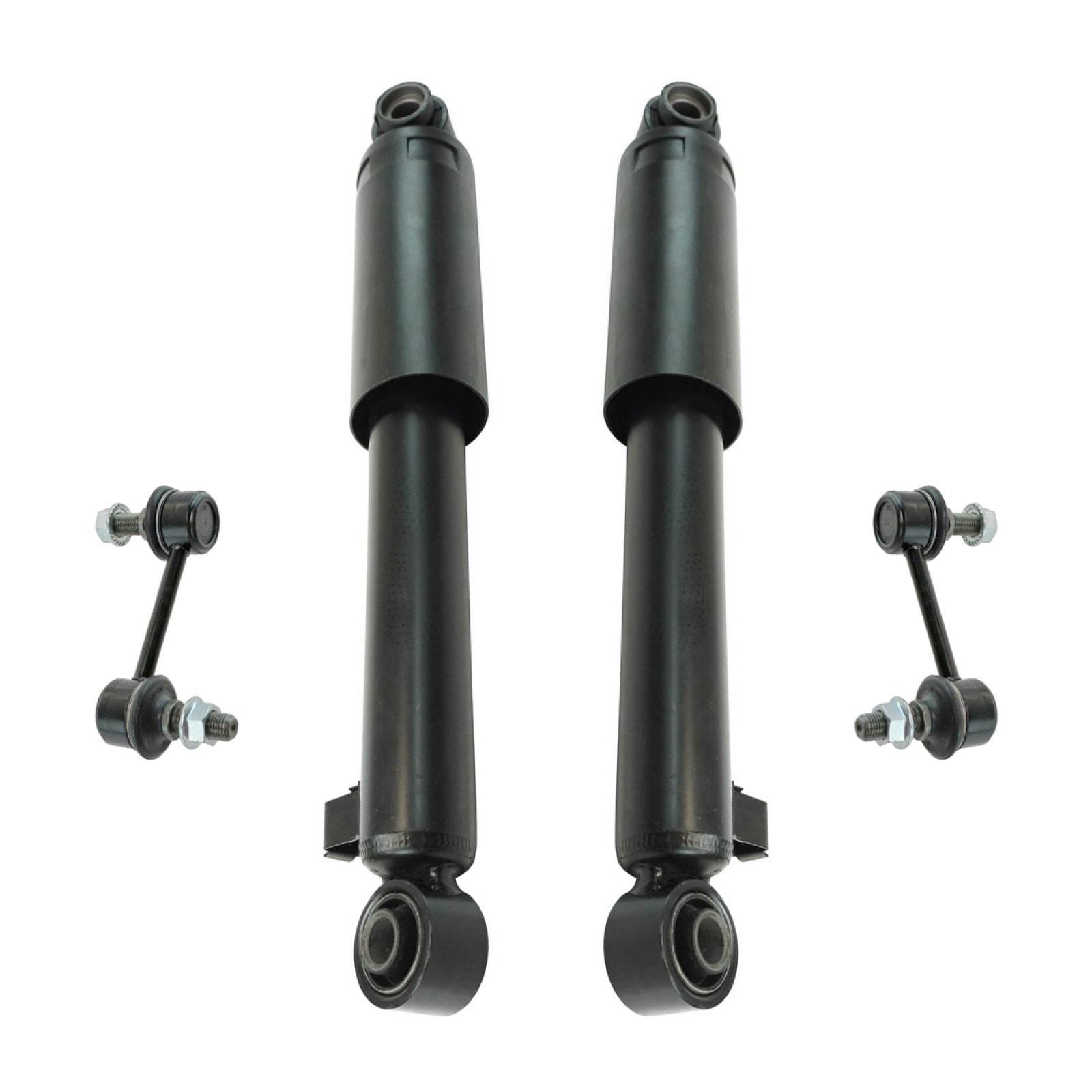 4 Piece Rear Suspension Kit Shock Absorbers w/ Sway Bar End Links for ...