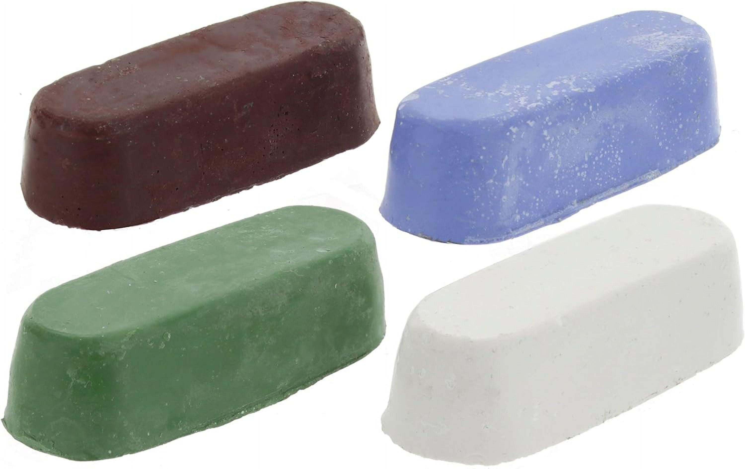 4 Piece Rouge Polishing Compound Kit – Set Includes: Brown-Tripoli ...