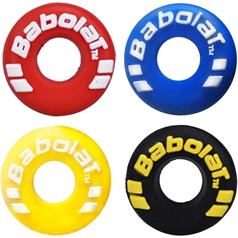 4 Piece Rubber Tire Shape Vibration Dampener Perdurable Tennis Racket ...