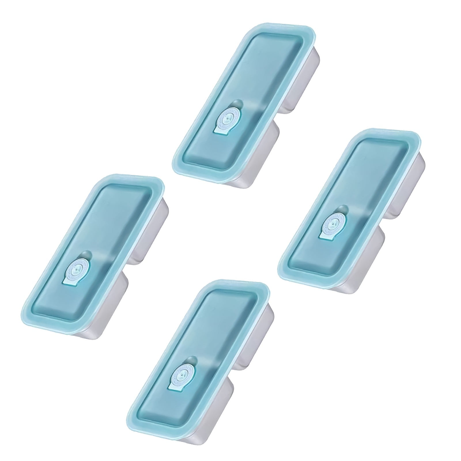 4-Piece Rustproof Meal Prep Containers with Divided Sections for ...