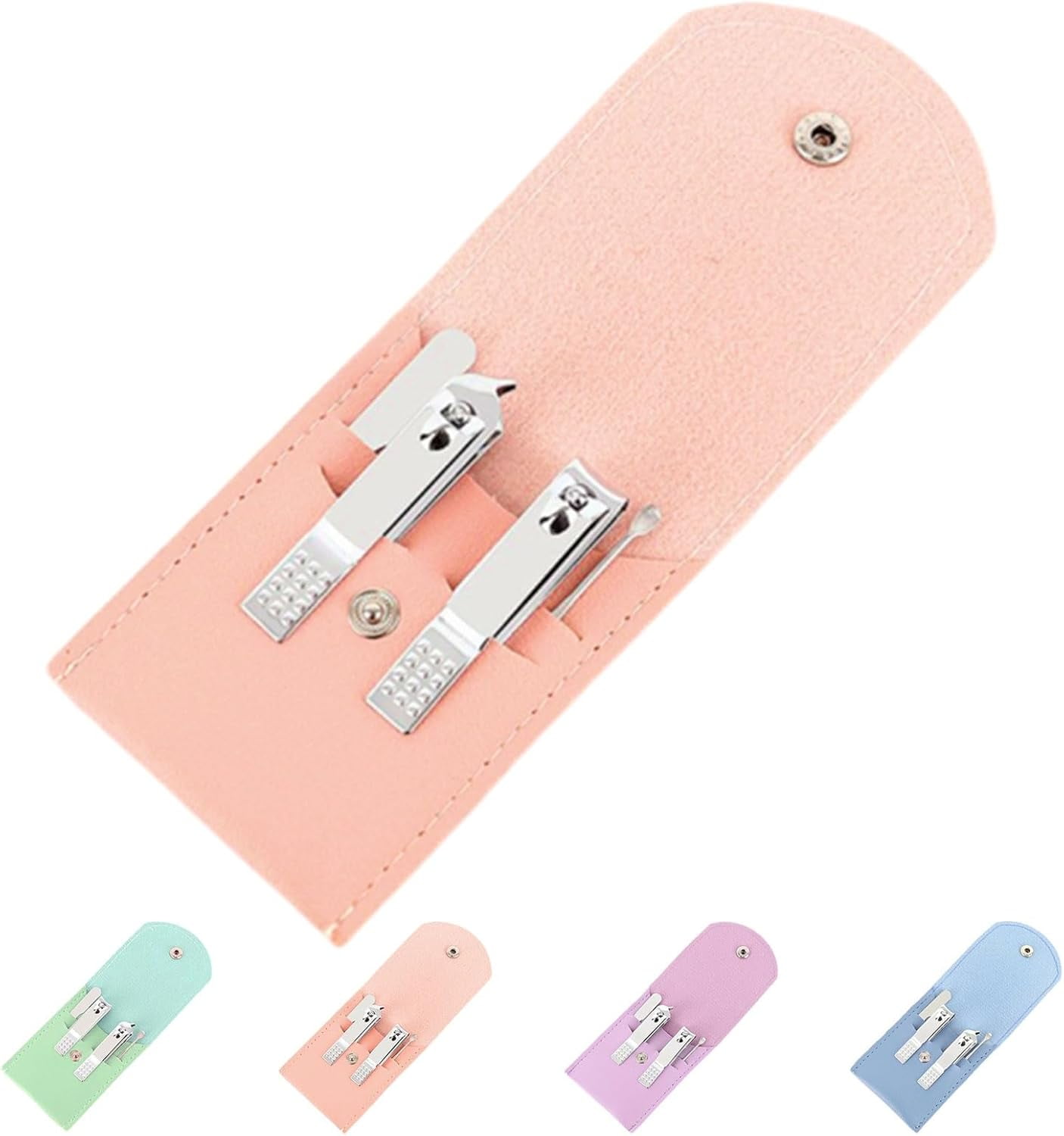 4-Piece Set of Male and Female Nail Clippers,Ergonomic Design ...