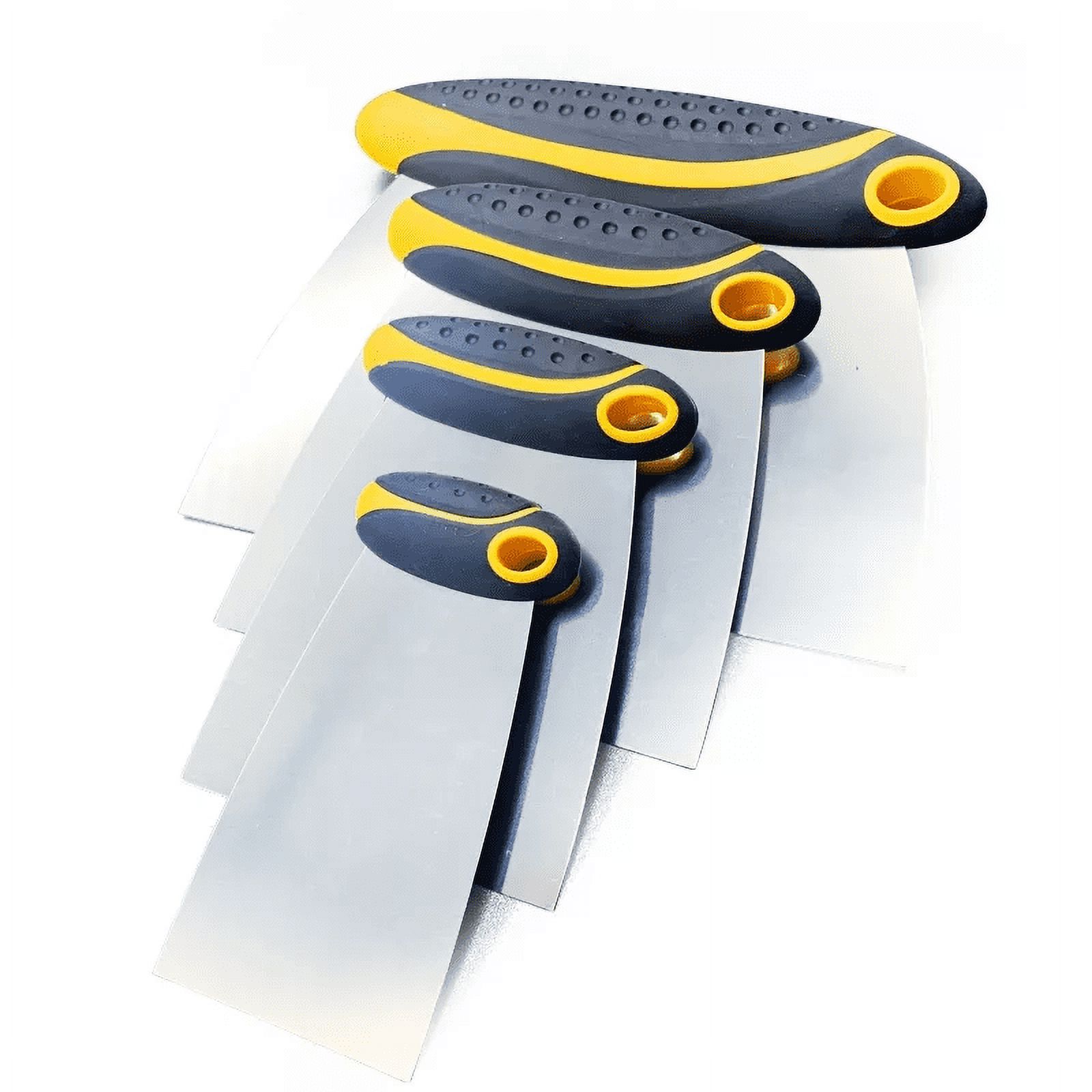 Hyper Tough Soft Grip 4-Inch Flexible metal Putty Knife 6061 - Walmart.com