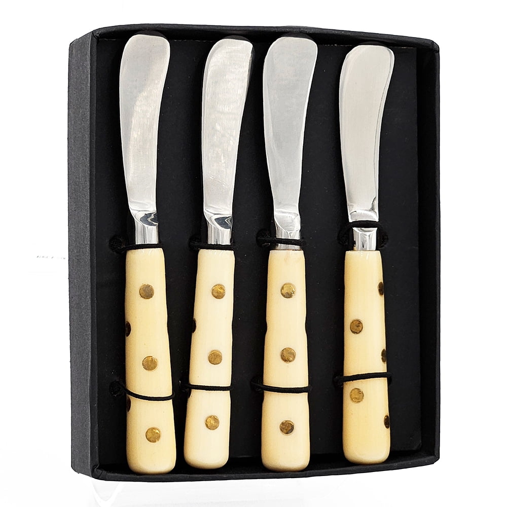4-Piece Spreader Knife Set, Cheese and Butter Spreading Knives ...