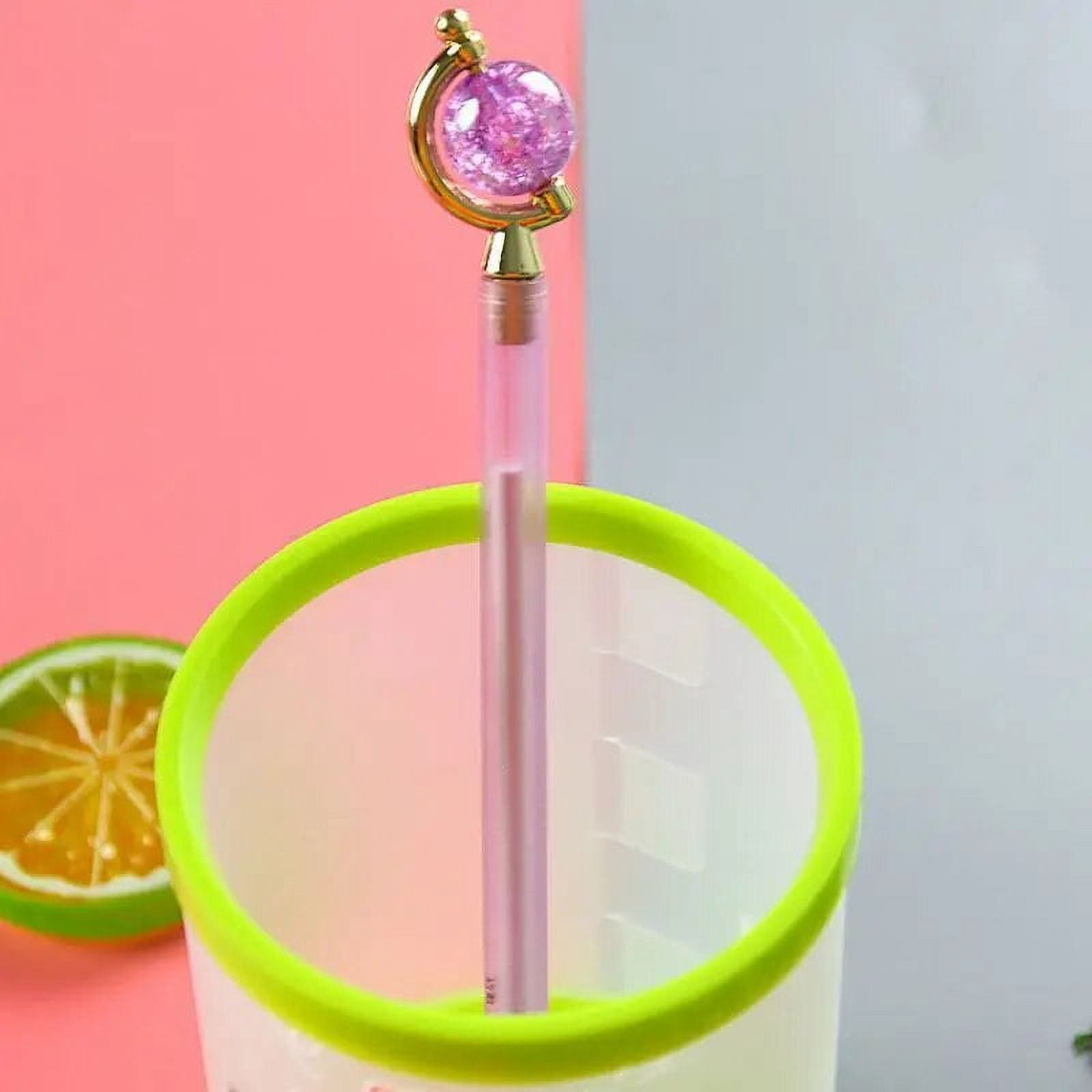 4 Piece Stationery Cute Crystal Globe Stationery Sweet Lovely Pretty ...