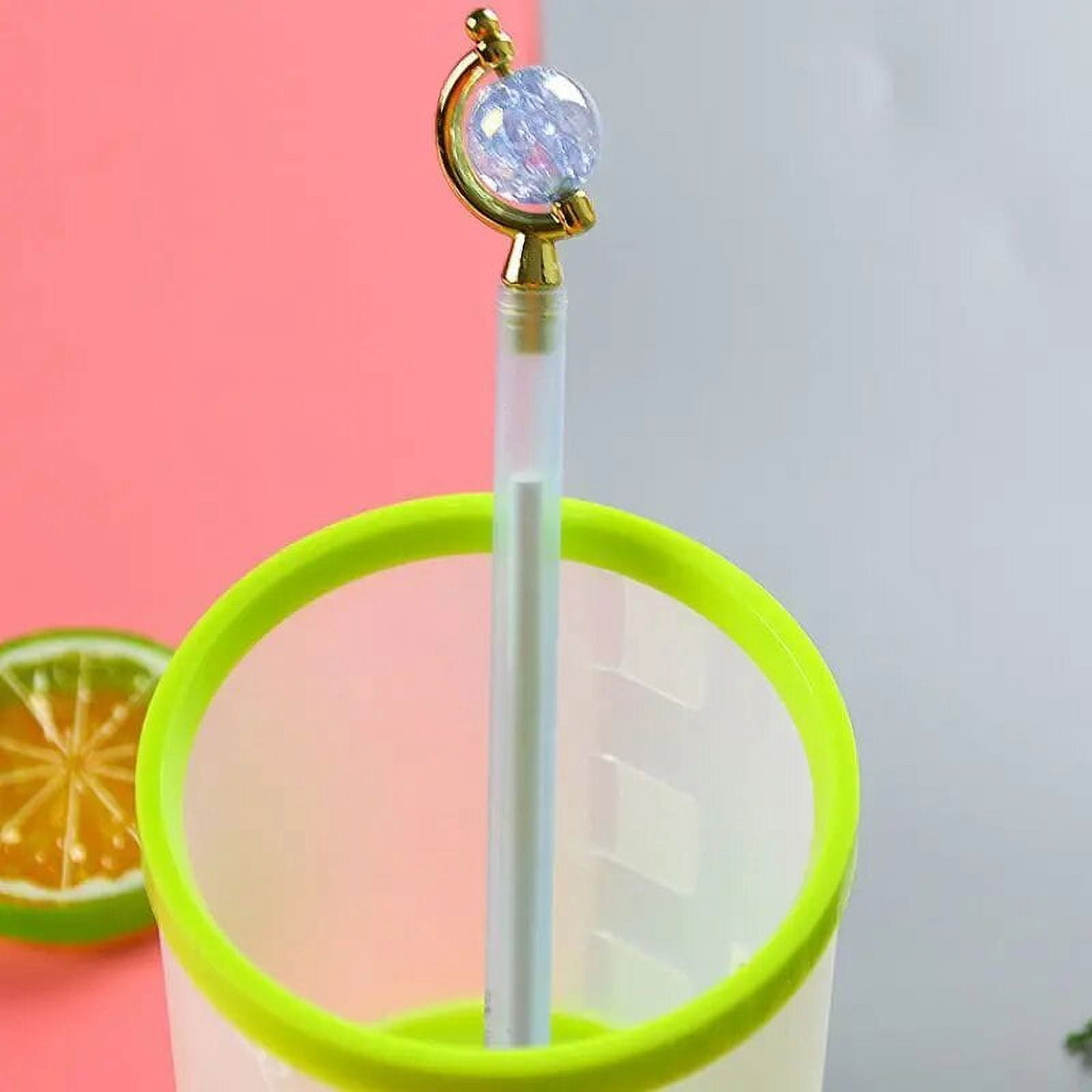4 Piece Stationery Cute Crystal Globe Stationery Sweet Lovely Pretty ...