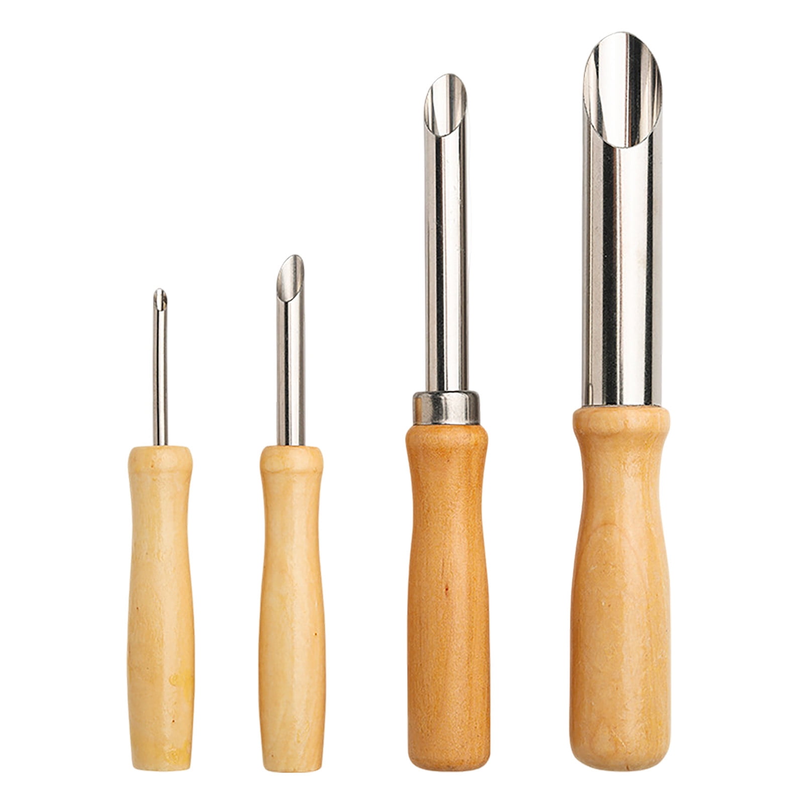 4-Piece Straw Hole Punch Set - Professional Hole Puncher for Plastic ...