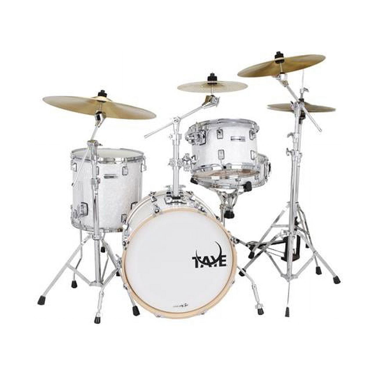 4 Piece StudioMaple BeBop Drum Shell Pack - White Pearl - Walmart.com
