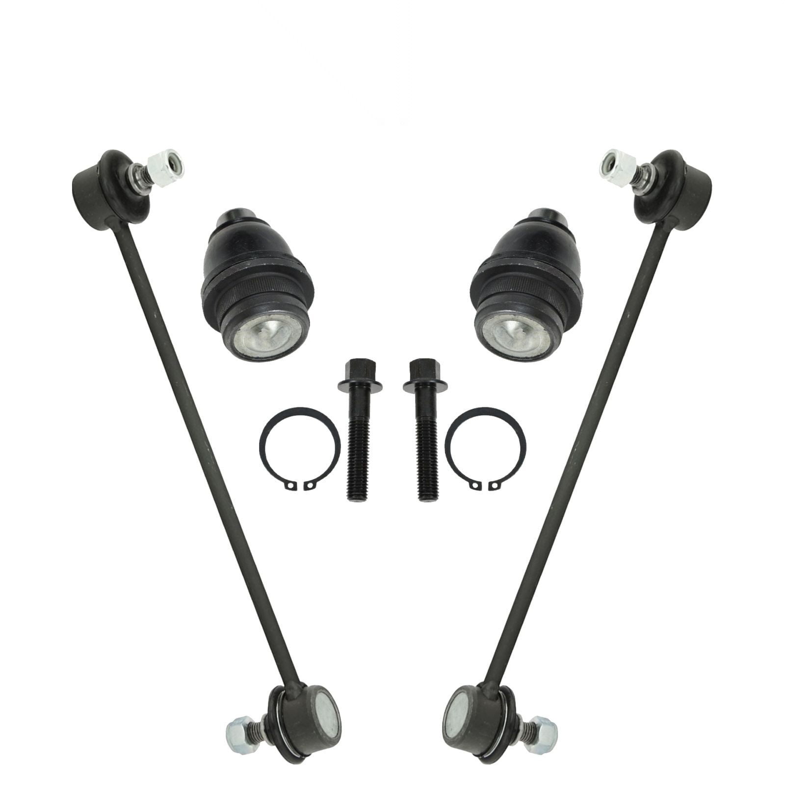 4 Piece Suspension Kit Ball Joints Sway Bar s for Caliber for Patriot ...