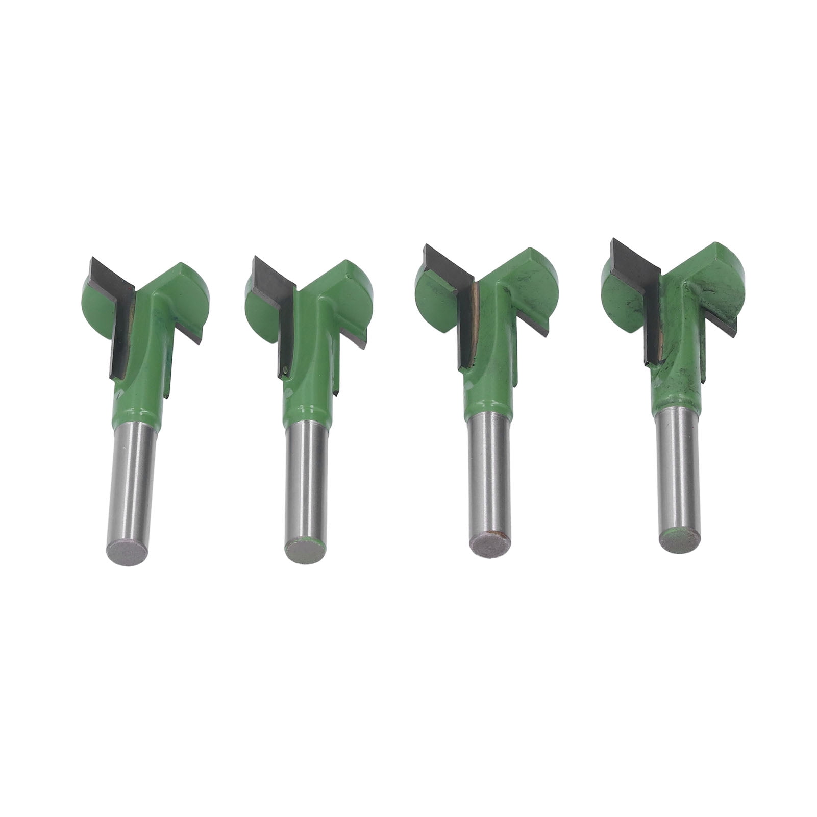 4-Piece T-Slot Router Bit Set, 45# Steel with Tungsten Carbide Cutter ...