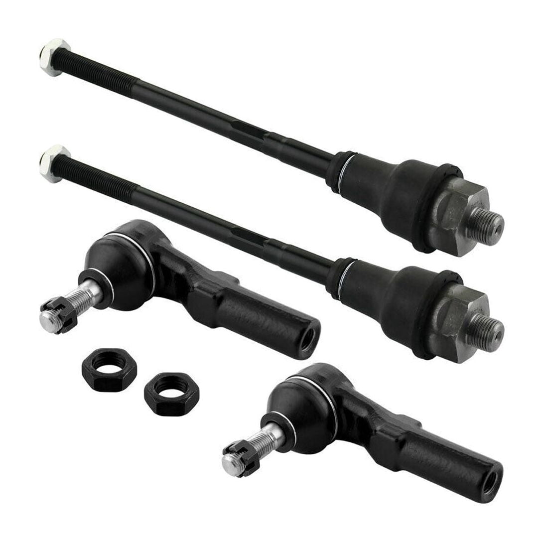 4-Piece Tie Rod End Set Kit - Front Left Driver and Right Passenger ...