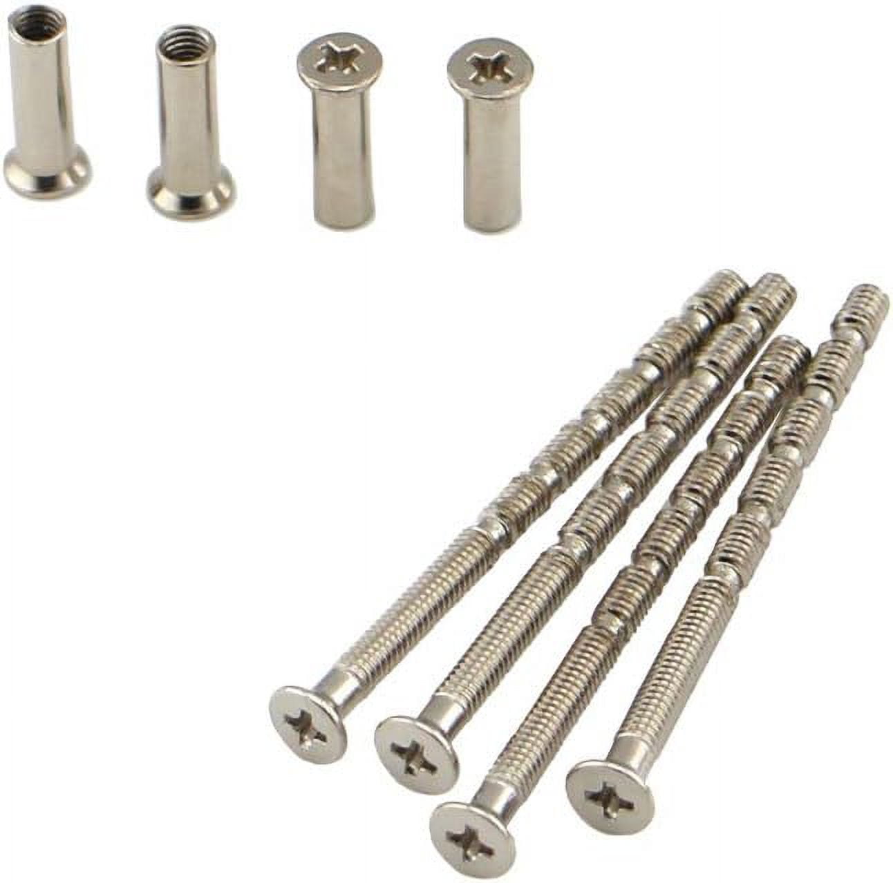 4 Piece Universal M4 Screw Connecting Bolts & Sleeves for Door Handle ...