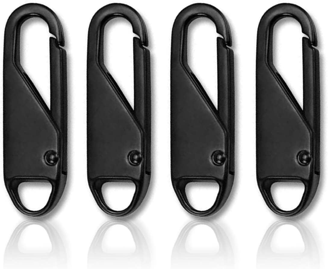 4-Piece Zipper Repair Kit - Metal Zipper Pulls & Tabs for Backpacks ...