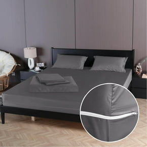 Zipper Fitted Sheets in Bed Sheets & Pillowcases - Walmart.com