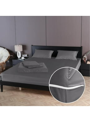 Zipper Fitted Sheets in Bed Sheets & Pillowcases - Walmart.com