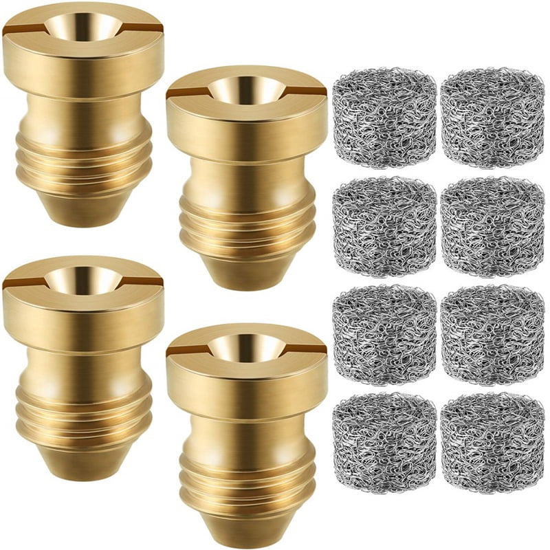 4 Pieces 1.1 mm Foam Cannon Orifice Nozzle and 8 Pieces Foam Maker ...