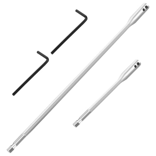 4 Pieces 1/4 Drill Bit Extension Set, High Carbon Steel Drill Extension ...