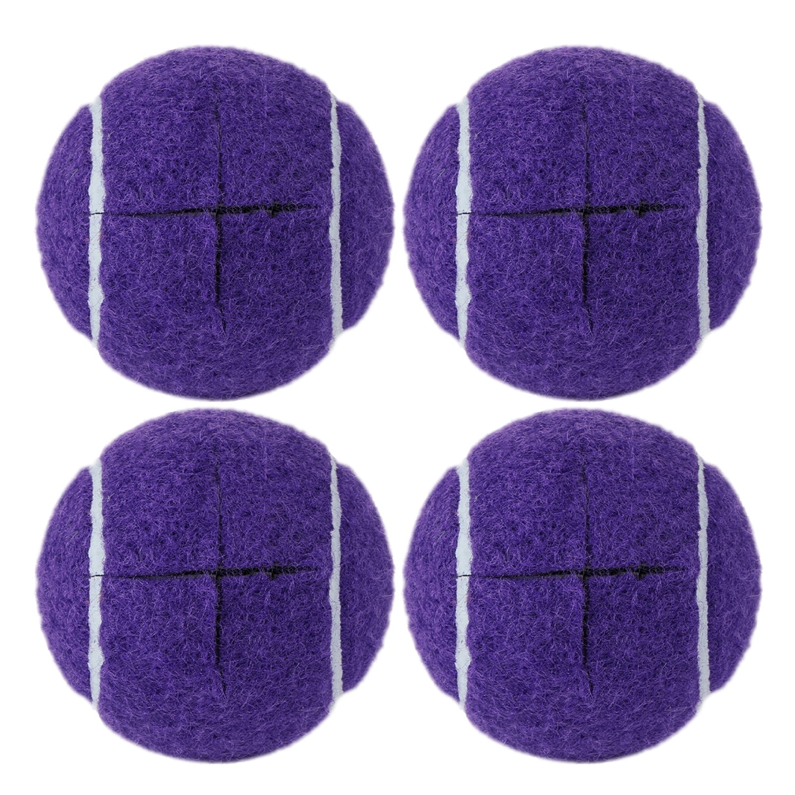 4 Pieces 2.56 Inch Heavy Duty Precut Tennis Balls for Chairs Tennis ...