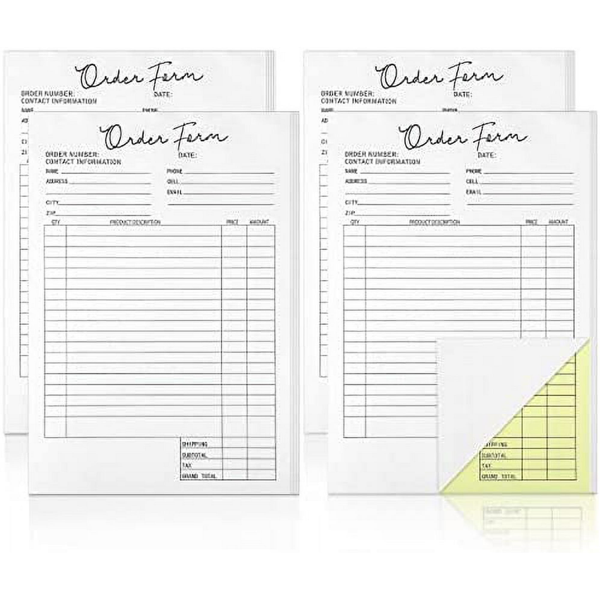 Restaurant Purchase Order Form