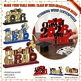 4 Pieces 2026 Graduation Party Decorations Wooden Class of 2026 Table ...