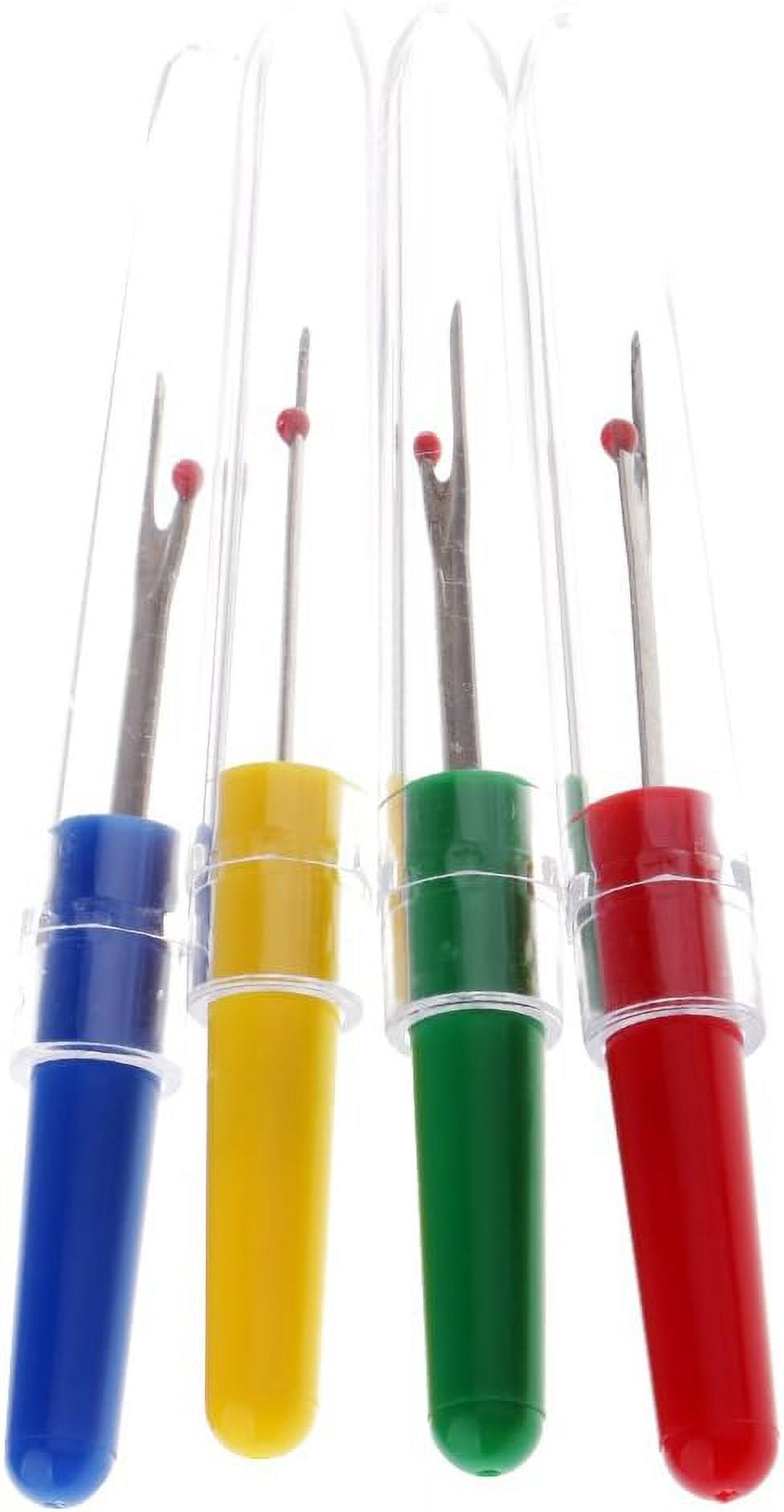 4 Pieces 3.3'' Seam Rippers Stitch Unpicker Sewing Thread Cutters ...