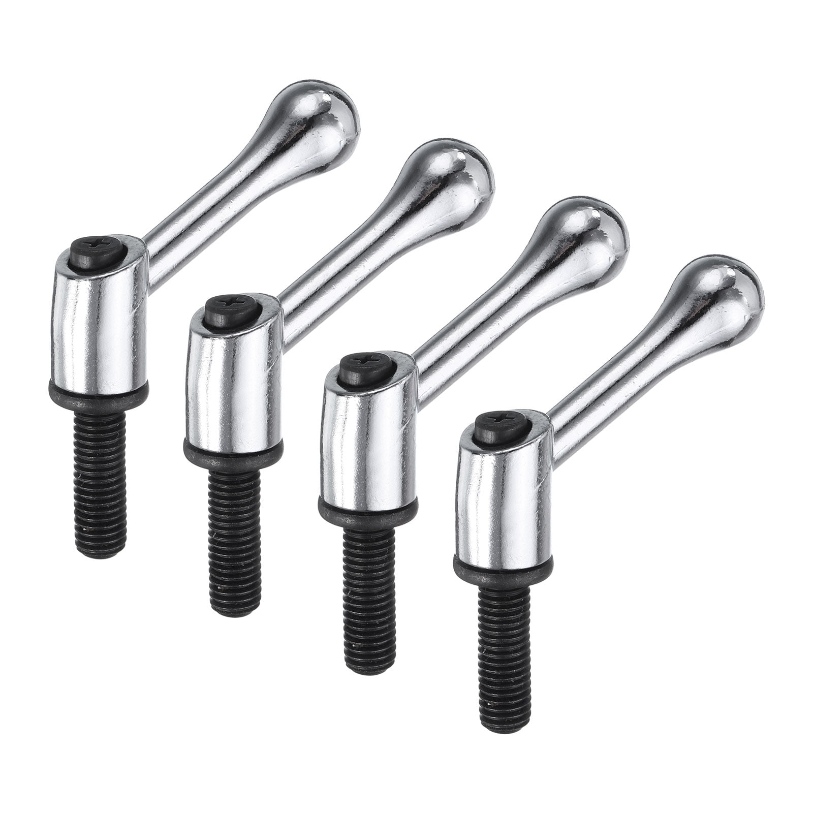 4 Pieces Adjustable Clamping Lever Handles M10 x 25mm Metric Male ...