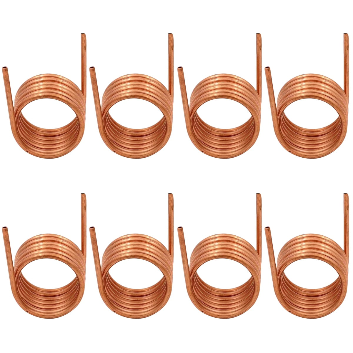 4 Pieces Aquarium Pipe Copper Refrigeration Coil Tubing - Walmart.com