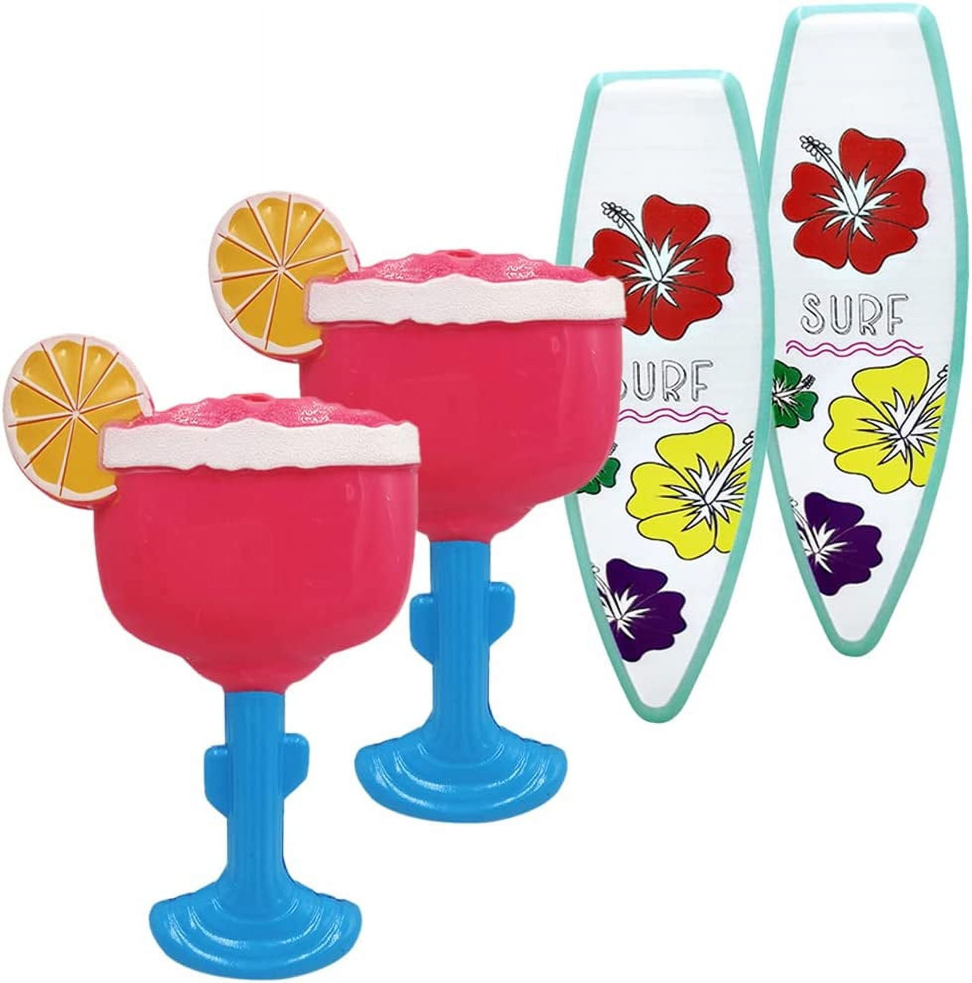 4 Pieces Beach Towel Clips for Beach Pool & Cruise Chairs Margarita ...