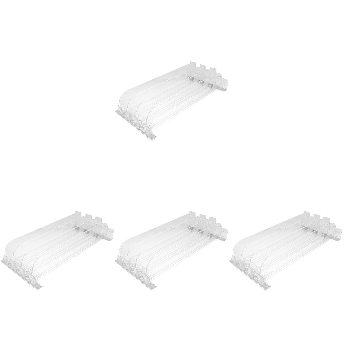 4 Pieces Bins Shelf Pusher Practical Vending Machine Organizer ...