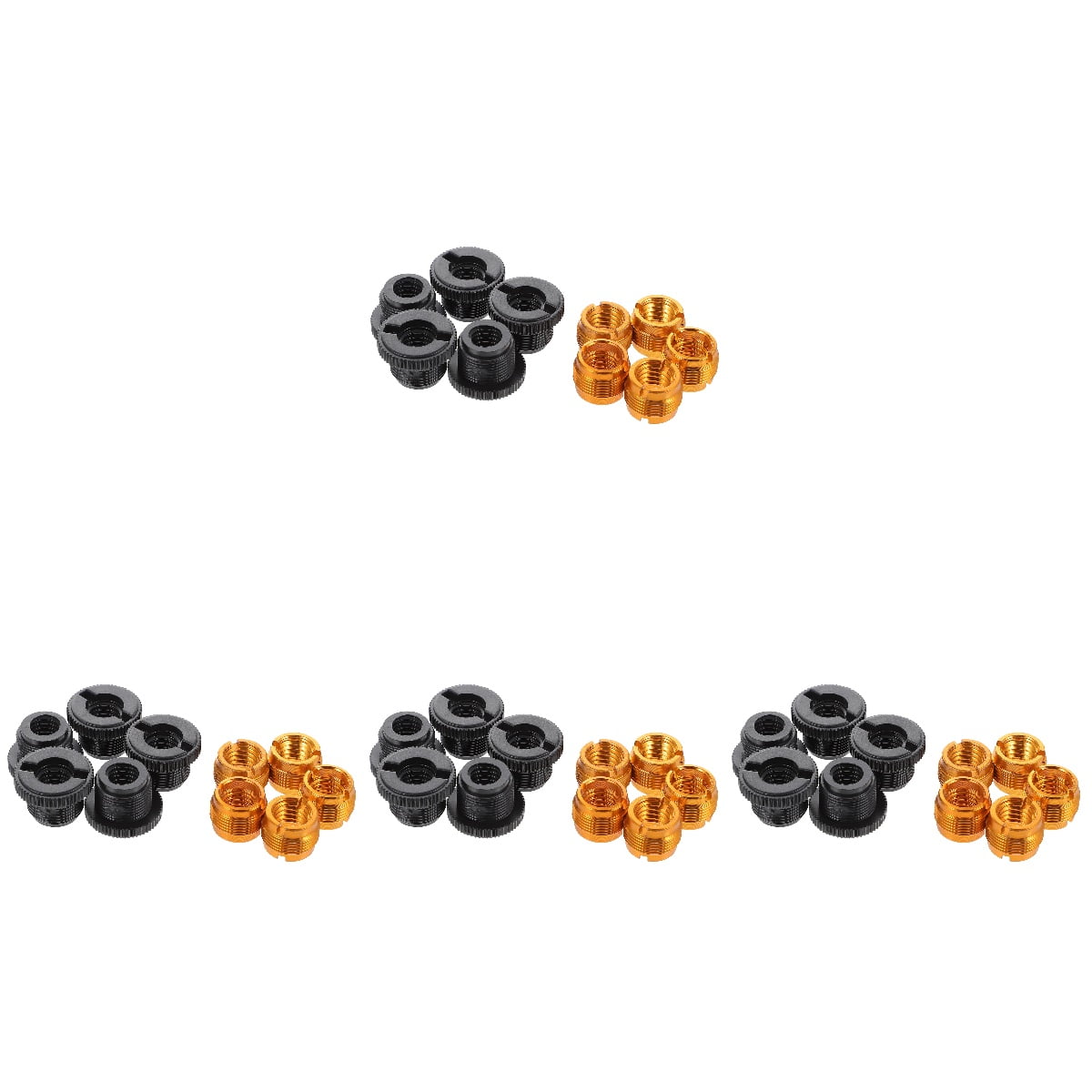 4 Pieces Boom Mic Adapter Conversion Nut for Stand Gaming Microphone Clip - Walmart.com