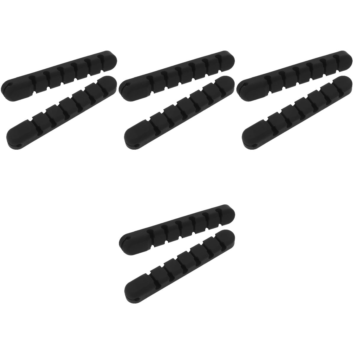 4 Pieces Cable Management Adhesive Wrapper Reusable Electrical Office ...