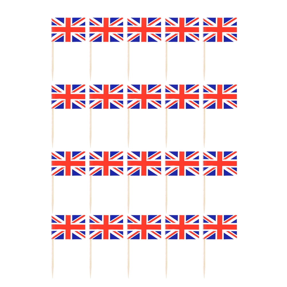4 Pieces Cake Flags Sticks for Cupcakes Decorations Pride Toothpick ...