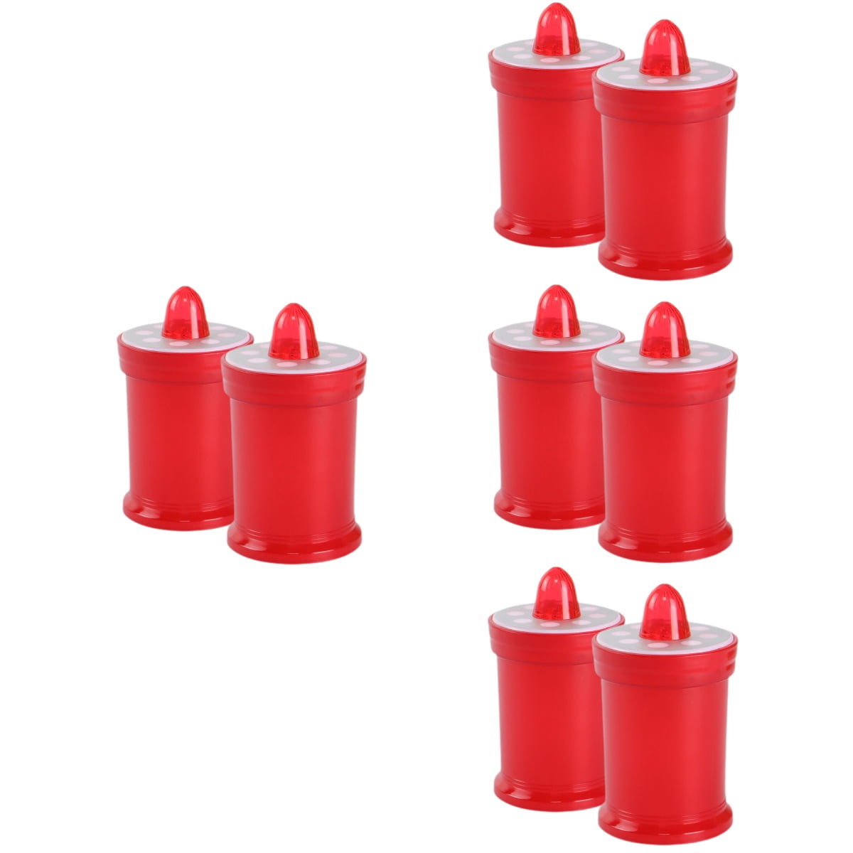 4 Pieces Candle Lights Battery Operated Candlestick Solar Cross for ...